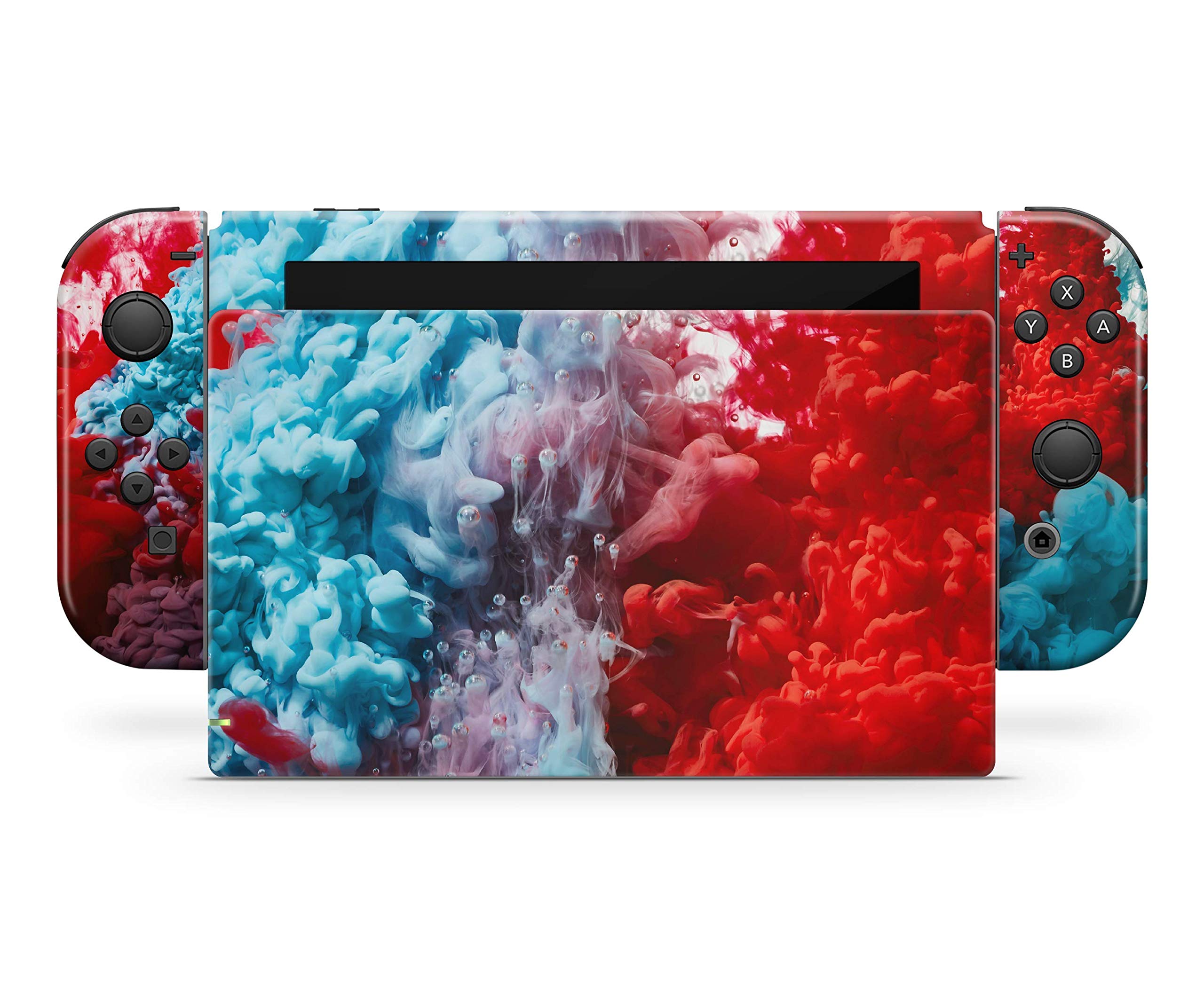 Spiderman Skin Decal Vinyl Sticker Compatible with Nintendo Switch Console + 1 Controller Skins Set