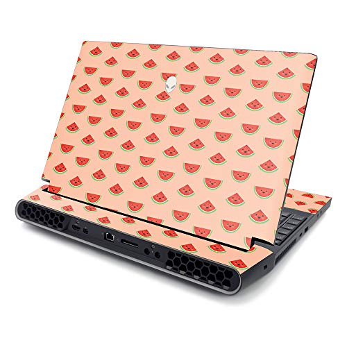MightySkins Skin Compatible With Alienware Area-51M 17" (2019) - Sweet Watermelons | Protective, Durable, and Unique Vinyl Decal wrap cover | Easy To Apply, Remove, and Change Styles | Made in the USA