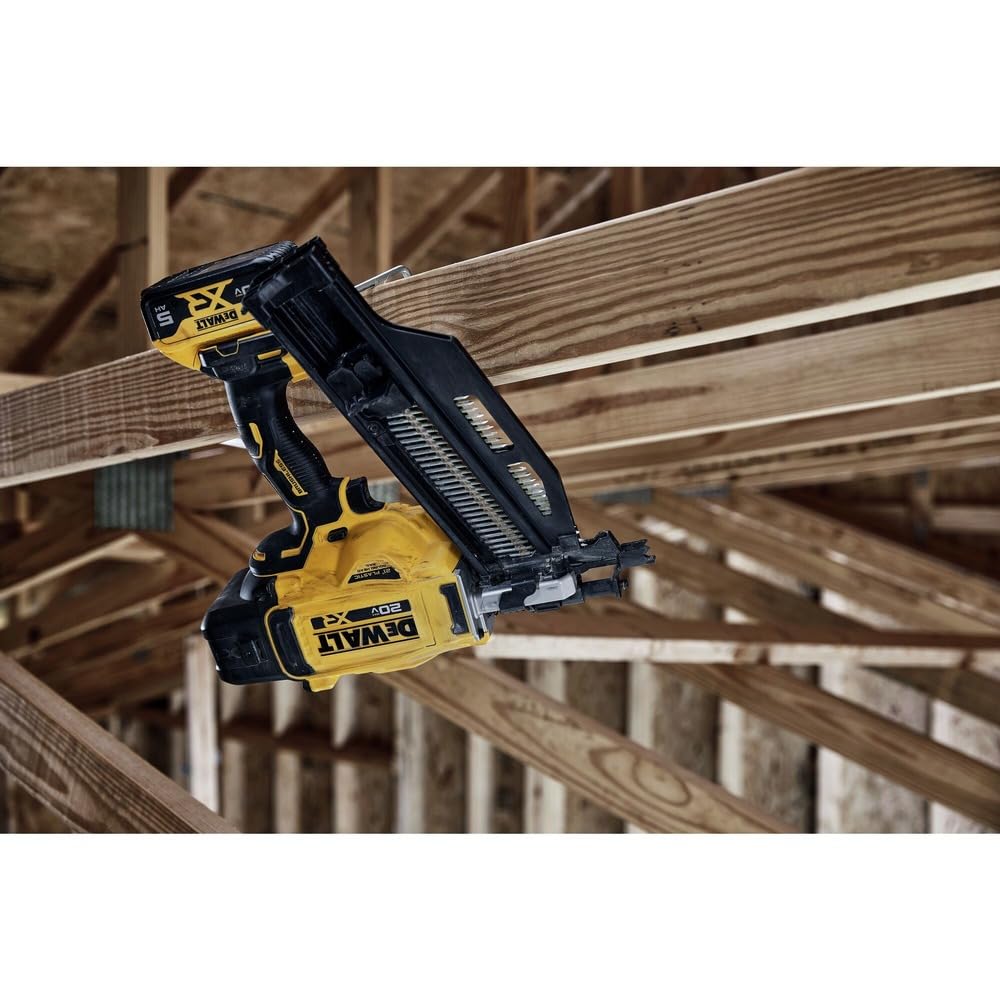 Dewalt DCN930B 20V MAX Brushless Lithium-Ion 30-Degree Cordless Paper Tape Framing Nailer (Tool Only)