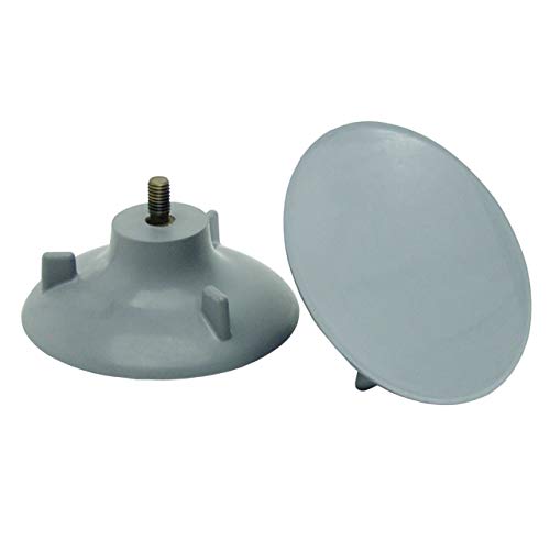Graham-Field 9295A Lumex Suction Cups, Nonskid Strong Shower Rubber Feet for Transfer Bench Bath Stool, 1 Pair