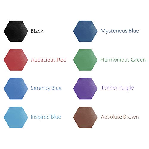 Waterman Fountain Pen Ink Cartridges, Short 'International', Harmonious Green, 6 Count