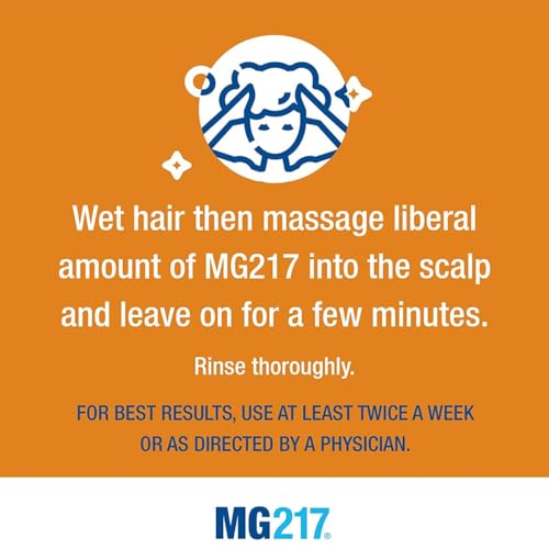 MG217 Dandruff 3% Coal Tar Dandruff Shampoo, Controls Flaking & Relieves Itchy Scalp - 8 oz Tube