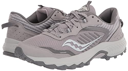 Saucony Women's Excursion TR15 Running Shoe, Smoke/Fog, 8
