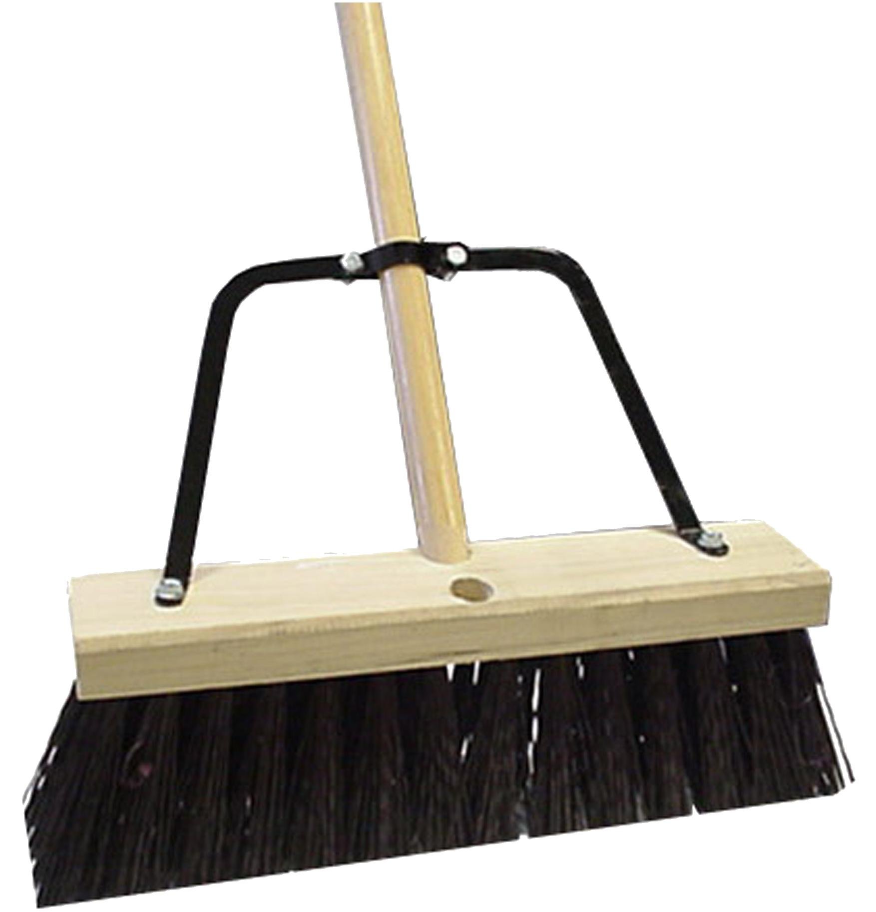 QUICKIE 00649HDSU Jobsite Street Broom, 16"