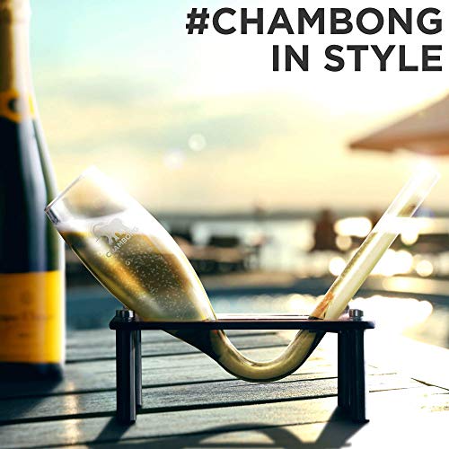 Chambong β Holder for Easy Refills - Premium Wood Stand Holds 2 Pieces