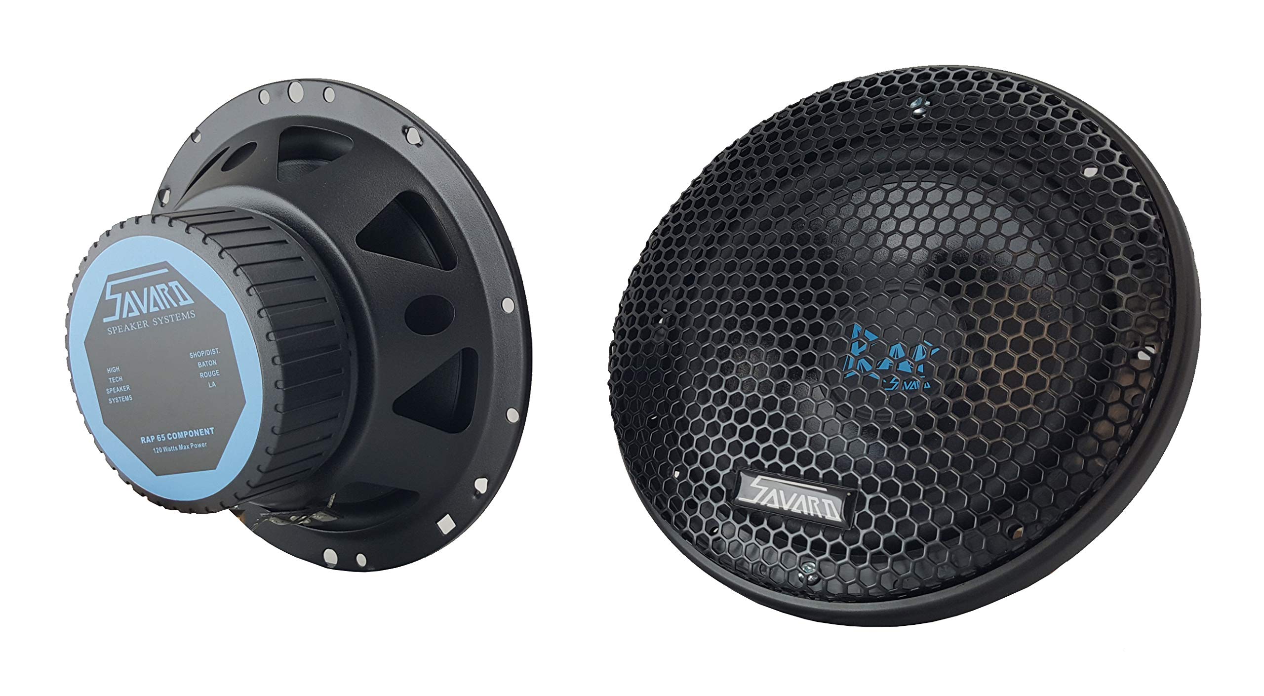 SAVARD Speakers Rap Series 6.5" inch Component Set