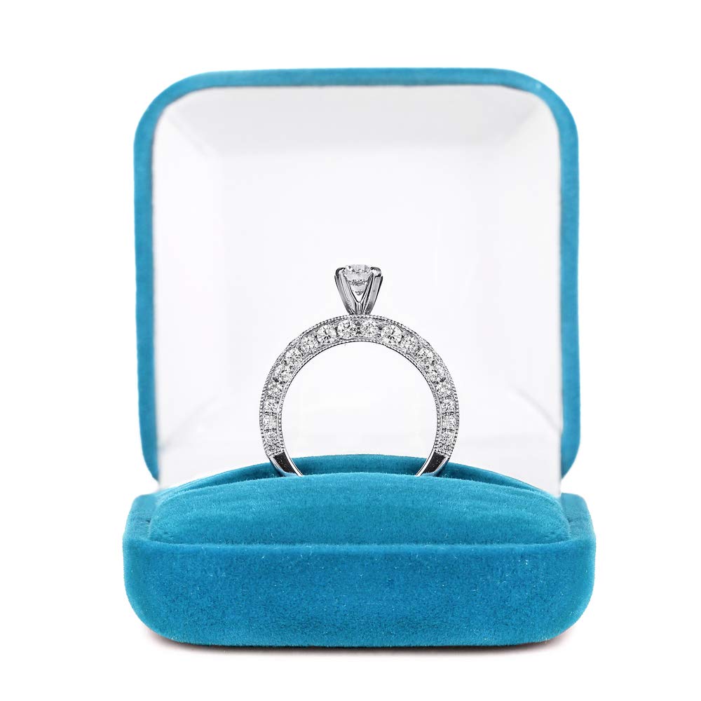 Certified Twisted Wedding Ring Studded With 0.29 Ct IJ-SI Natural Diamond In 14K White/Yellow/Rose Gold For Women On Her Anniversary Celebration