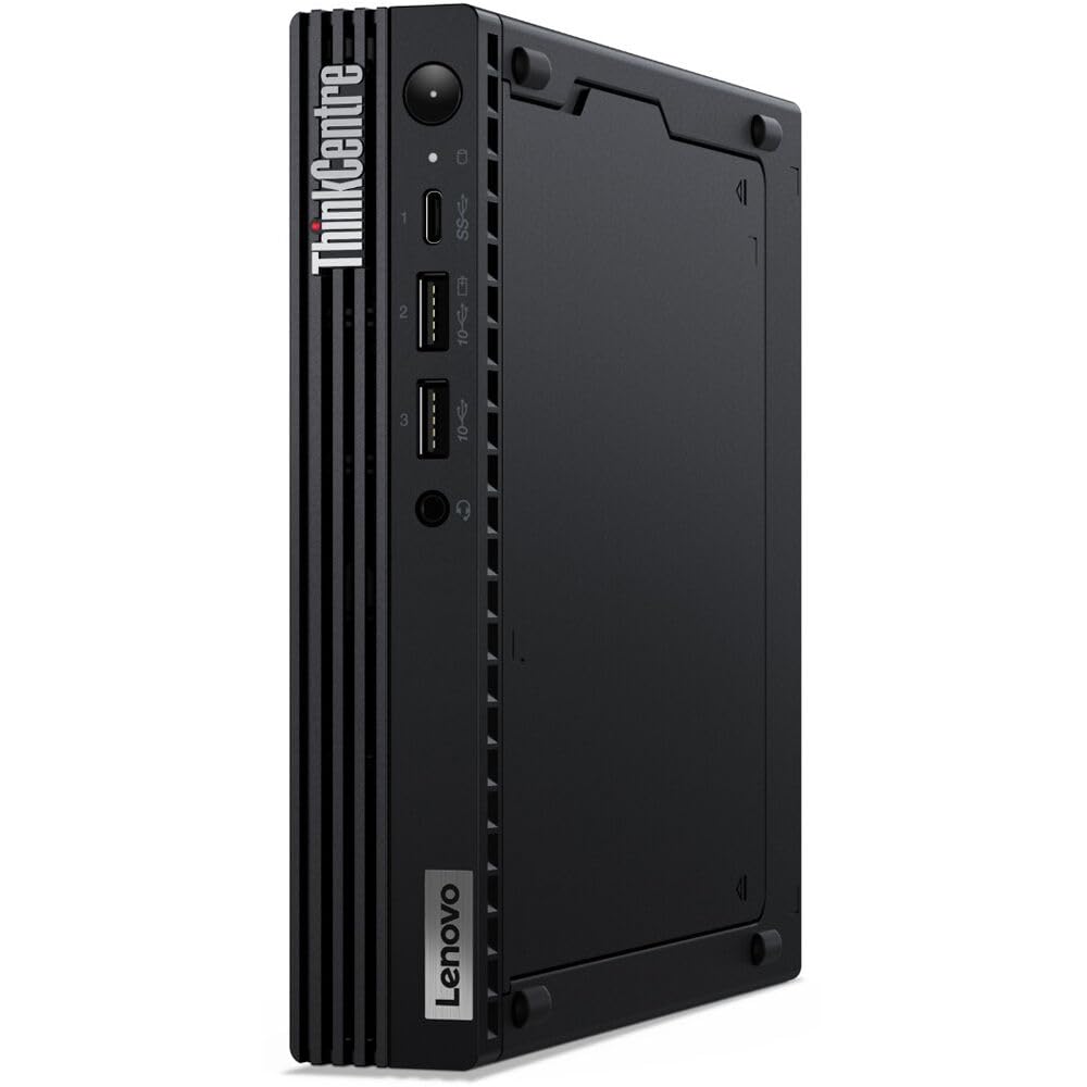 Lenovo ThinkCentre M70q Tiny 1L Business Desktop Computer, 12th Gen Intel Hexa-Core i5-12500T (Beat i7-11700T), 4GB DDR4 RAM, 128GB PCIe SSD, WiFi 6, Bluetooth 5.1, Windows 11 Pro