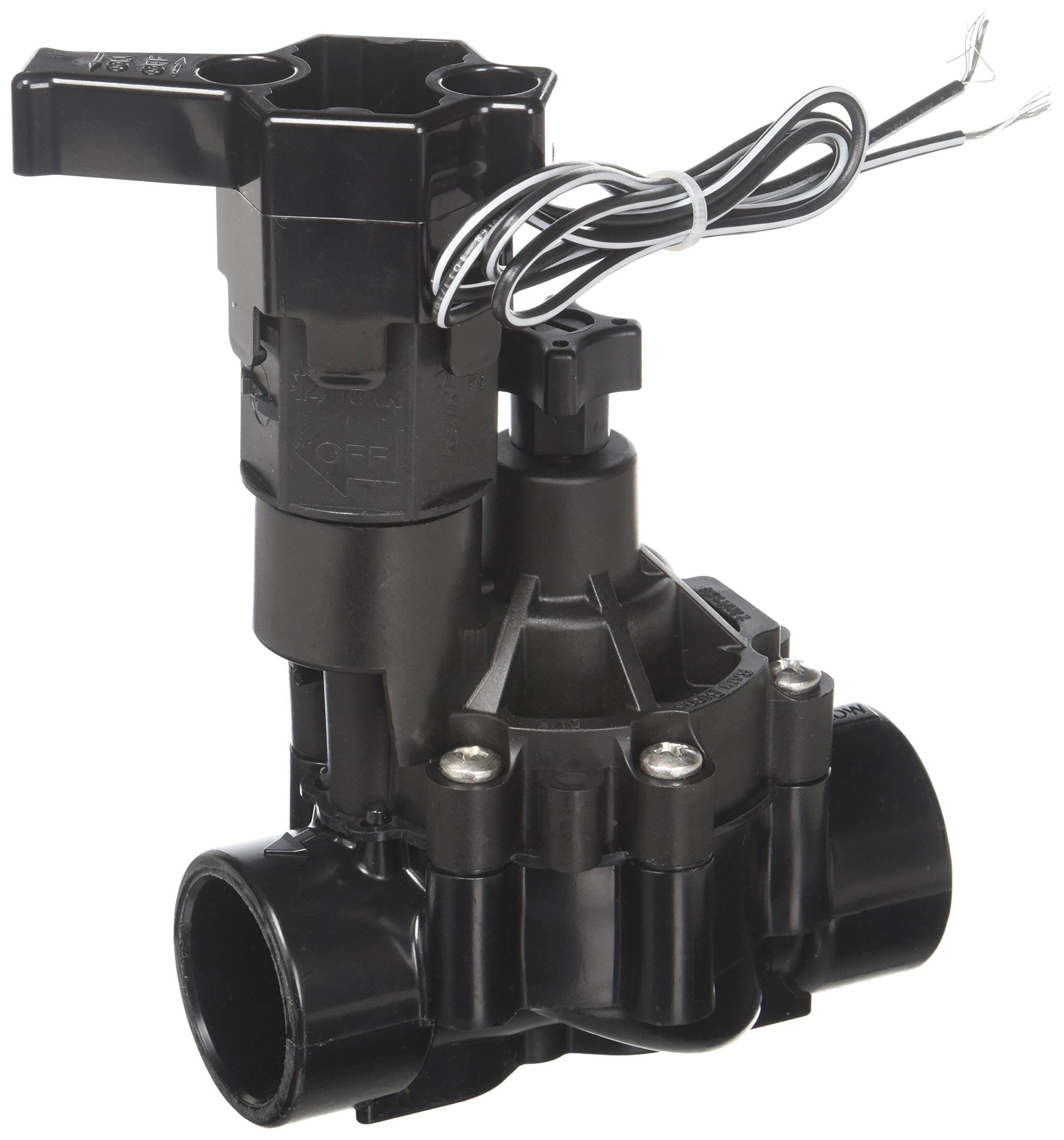 Rainbird 100DVFSS 1" 24V Electric Control Valve - w/Flow Control - Slip Connection