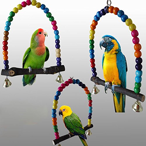 tallahassee Pet Bird Parrot Parakeet Budgie Cockatiel Cage Hammock Swing Toy Hanging Toy