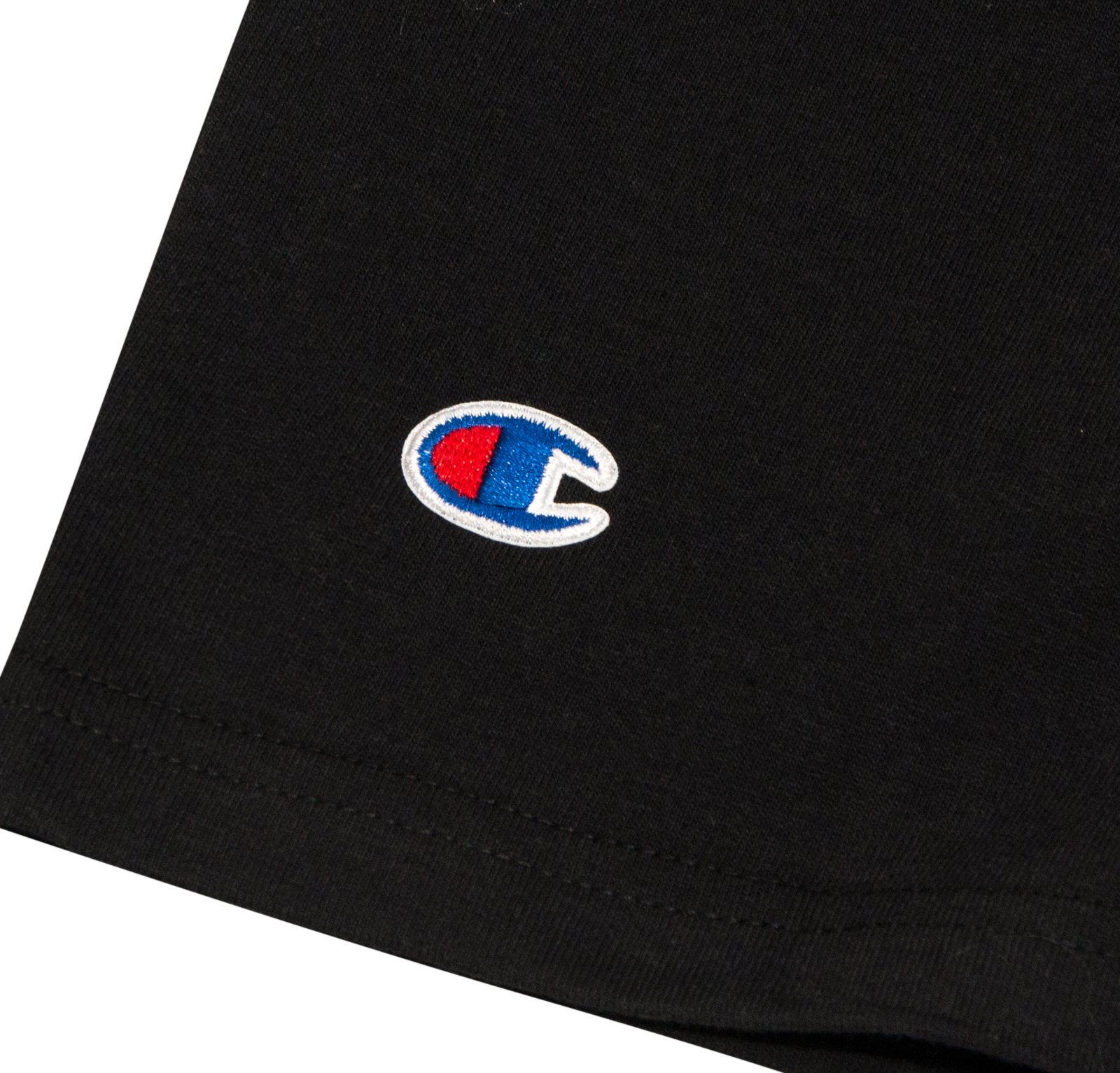 Champion Big and Tall Shorts for Men – Side Script Jersey Athletic Gym Shorts Black