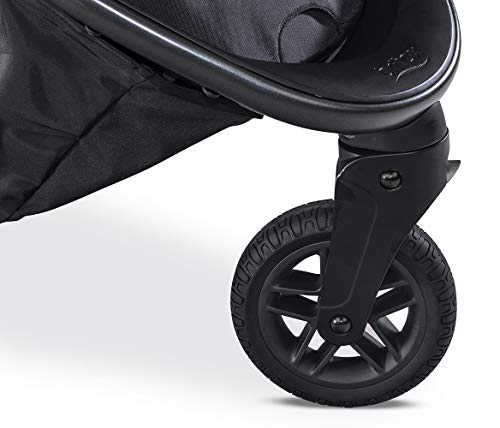 Britax B-Free Stroller, Frost - All Terrain Tires - Adjustable Handlebar - One Hand Fold - Large UV50 Canopy