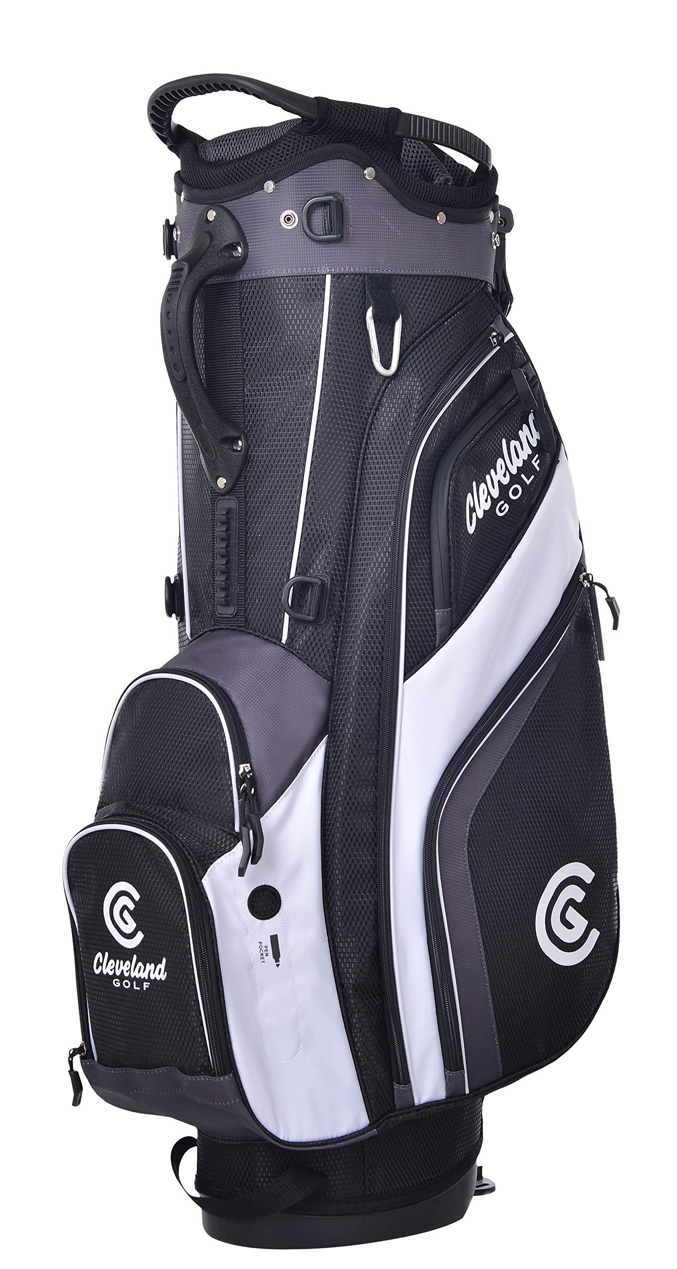 Cleveland Golf Stand Bag Blk/Charcoal/Wht