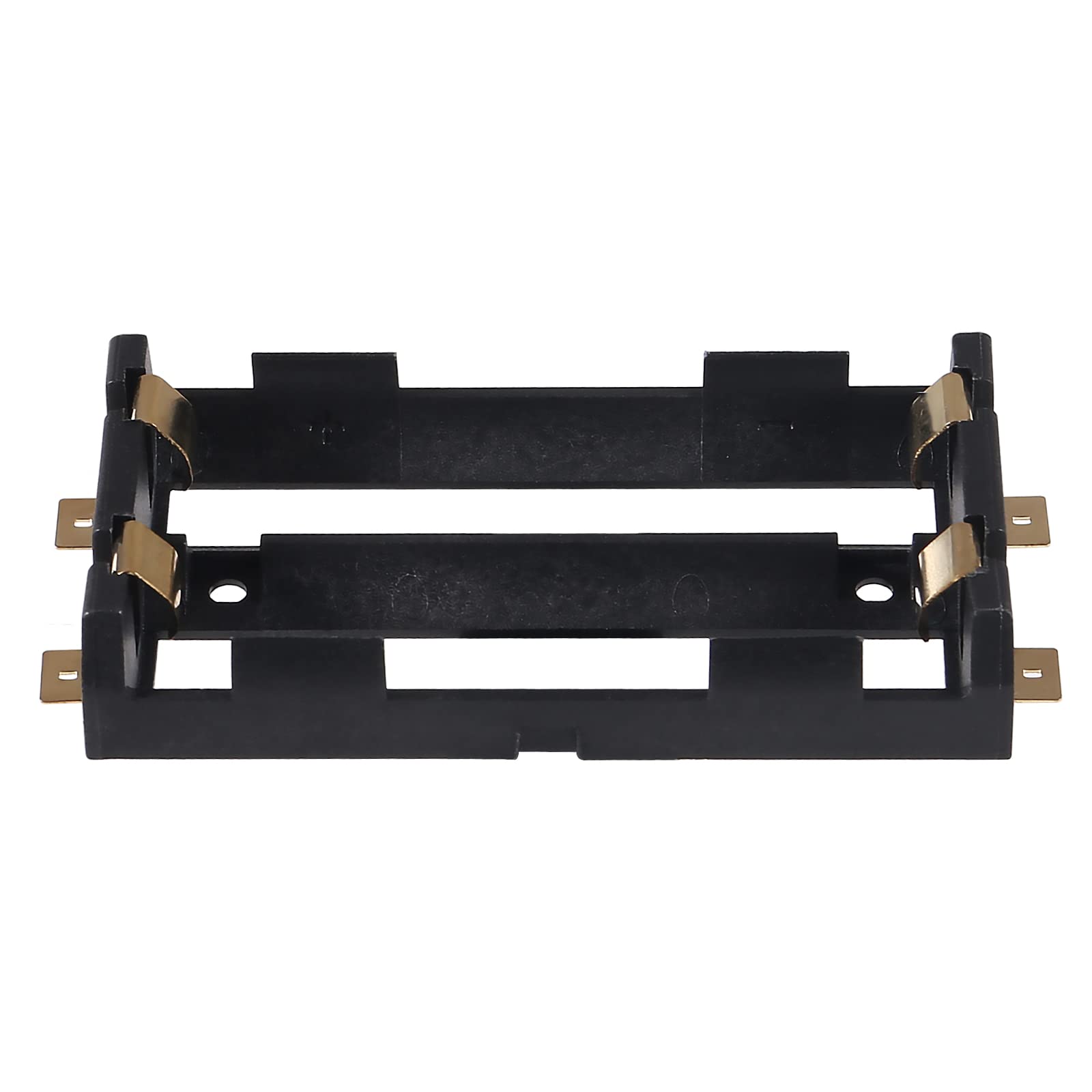 DIANN 2pcs 18650 Battery Clip Holder Box Case 2X 3.7V 18650 Battery Holder with Pin Copper Contacts