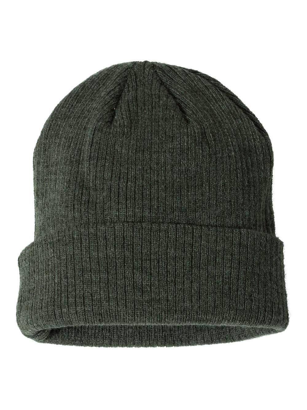 Champion Ribbed Knit Cap One Size Heather Forest