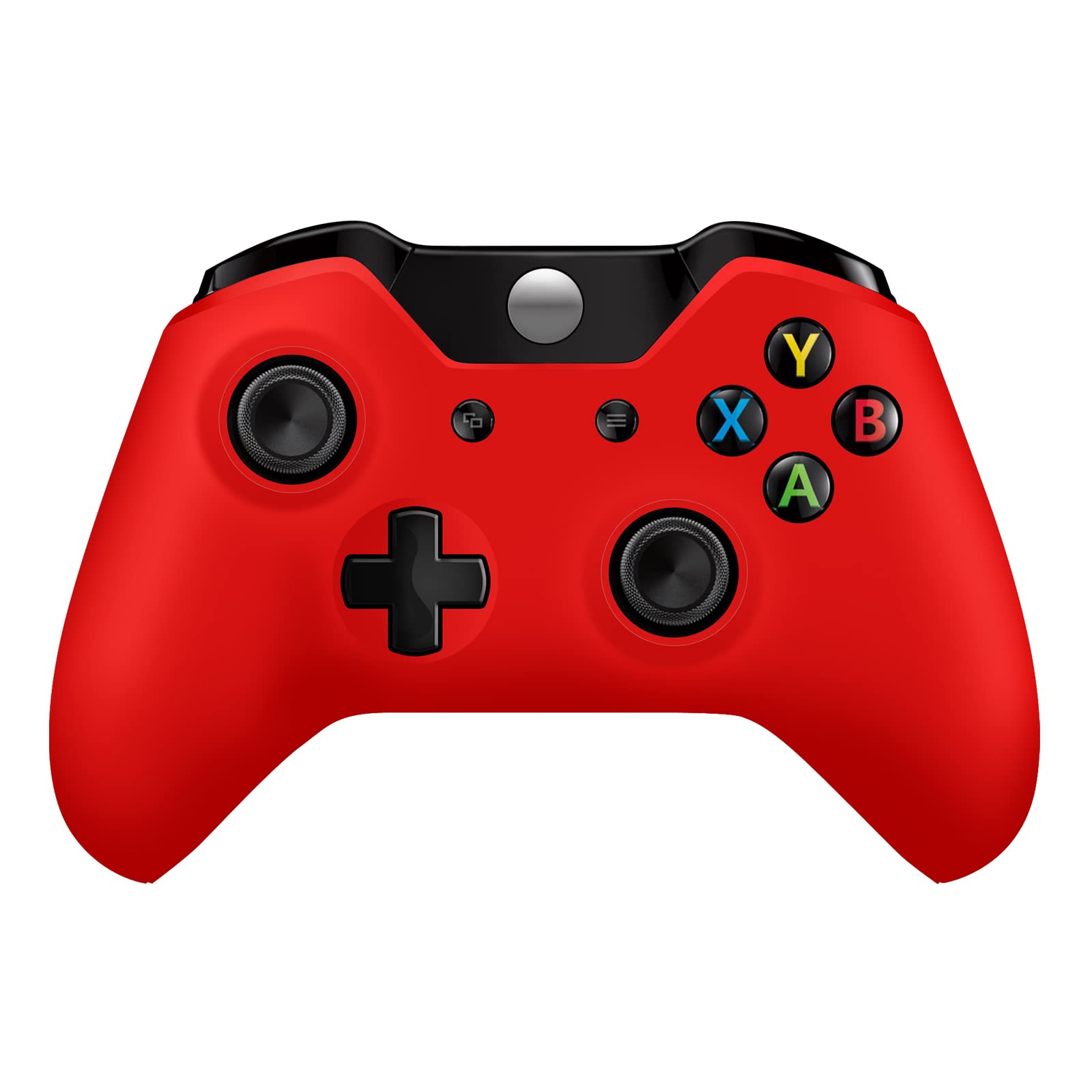 Custom Wireless 2nd PC Game Controller with 3.5mm Audia Jack Compatible with Xbox one/ One S/X, Xbox Series X/S and Windows (Red)