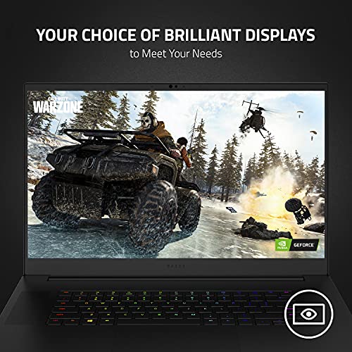 Razer Blade Pro 17 Gaming Laptop 2021: Intel Core i7-11800H 8-Core, NVIDIA GeForce RTX 3080, 17.3" FHD 360Hz, 32GB RAM, 1TB SSD - Chroma RGB - Thunderbolt 3 - SD Card Reader