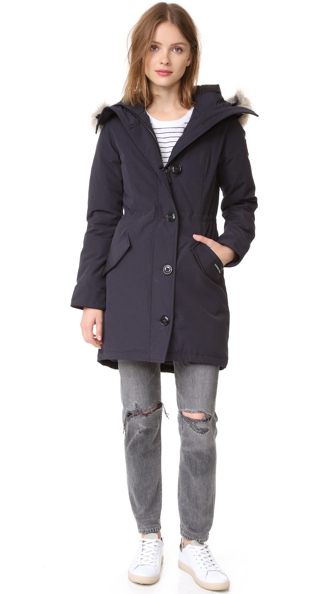 Canada Goose Rossclair Parka Navy 1 SM
