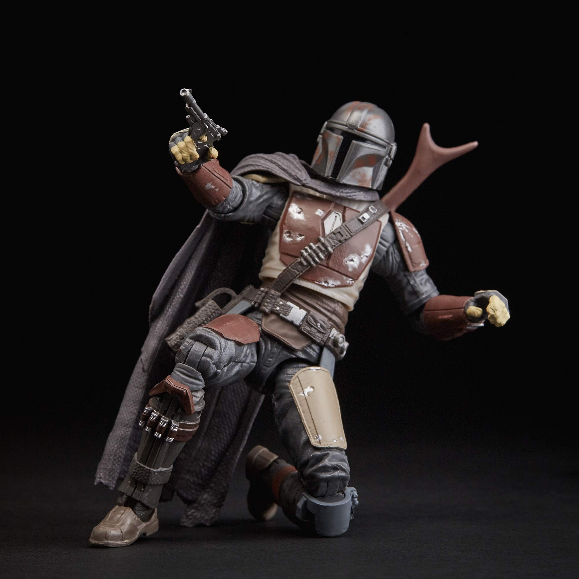 STAR WARS The Black Series The Mandalorian Toy 6" Scale Collectible Action Figure, Toys for Kids Ages 4 & Up