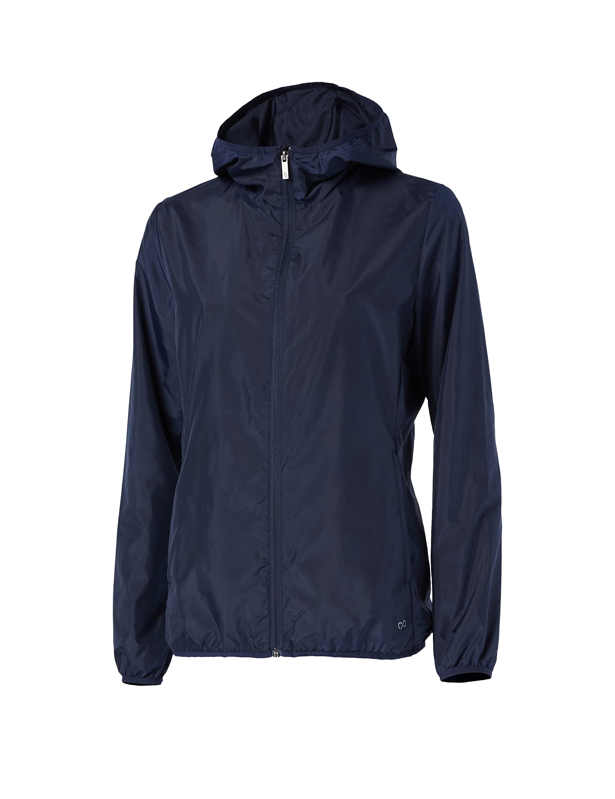 CARE OF by PUMA Women's Water Resistant Windbreaker Jacket, Blue, EU M (US 8)