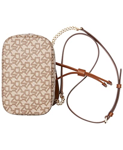 DKNY Bryant Drawstring Bucket Bag, Chino/Caramel