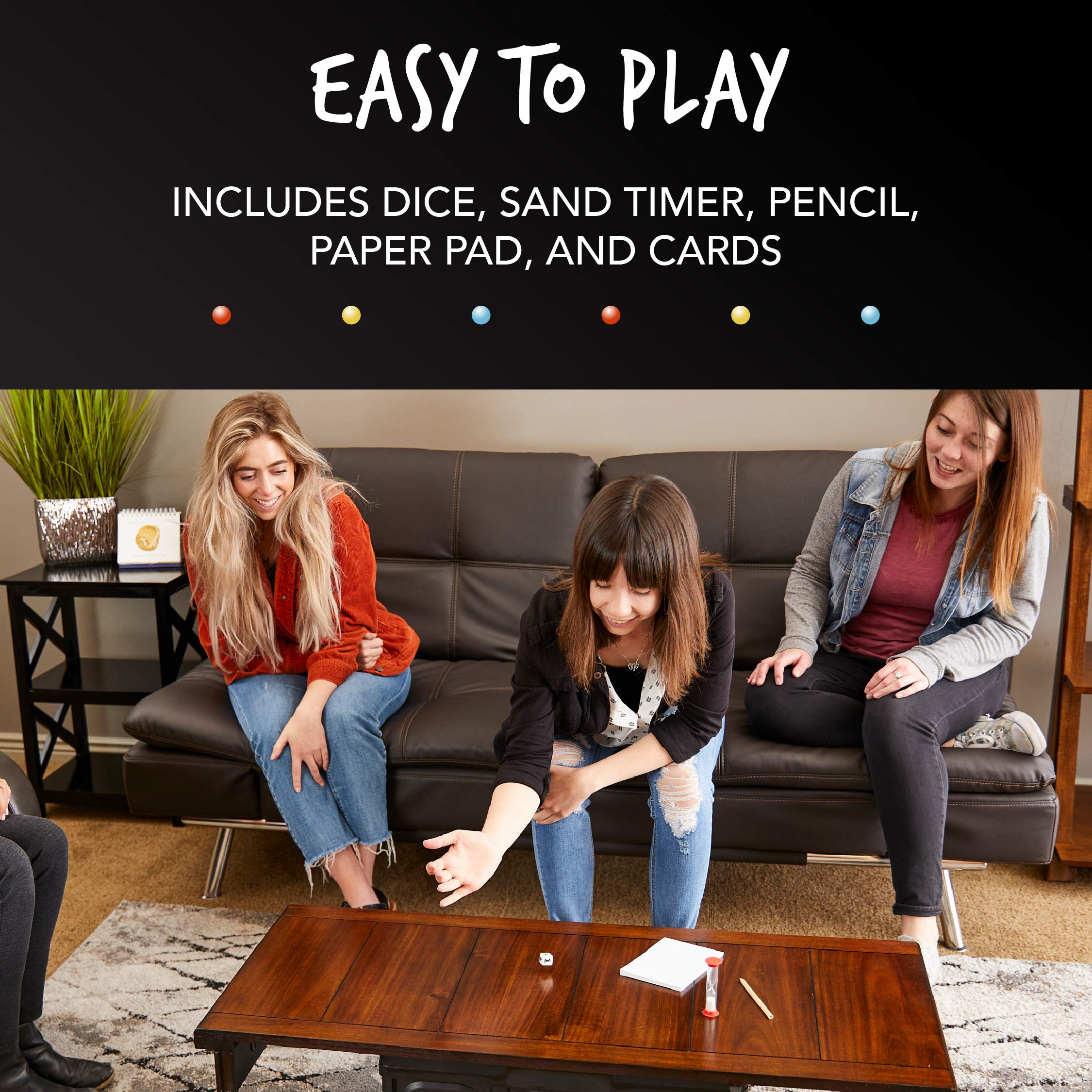 Paladone Friends TV Show Quiz Act or Draw Game - Officially Licensed Friends Merchandise (AMZ7270FR)