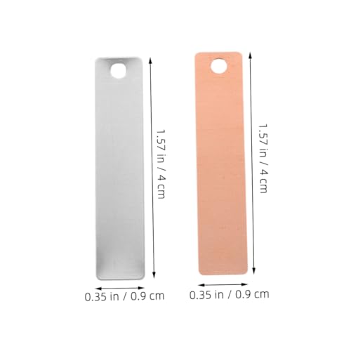 HEMOTON 8 Pairs Zinc Anode Copper Plate Zinc Copper Fruit Battery Experiment Supplies Anode for Zinc Electroplating