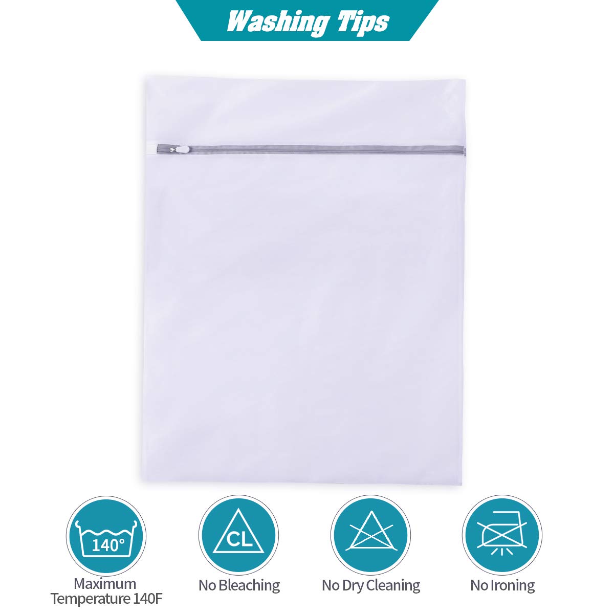 Laundry Bags (2*M), 2PCS, Medium.Premium Fine Mesh Laundry Bag. To Prevent Snagging, Wrinkling, Tweaking, Twine, and Reduce Abrasion, Protecting Delicates Cleaning, Store and Packing Luggage.