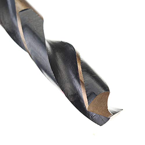 Drillforce 21/32 in. S&D Silver Deming HSS Cobalt M35 1/2" Shank Drill Bit