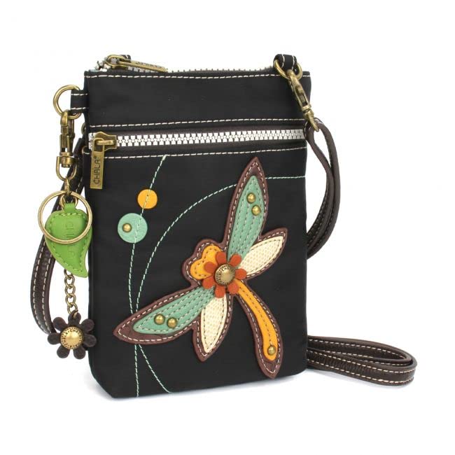 Chala Group Venture Cellphone RFID Protected Crossbody Bag (Daisy: Turquoise)