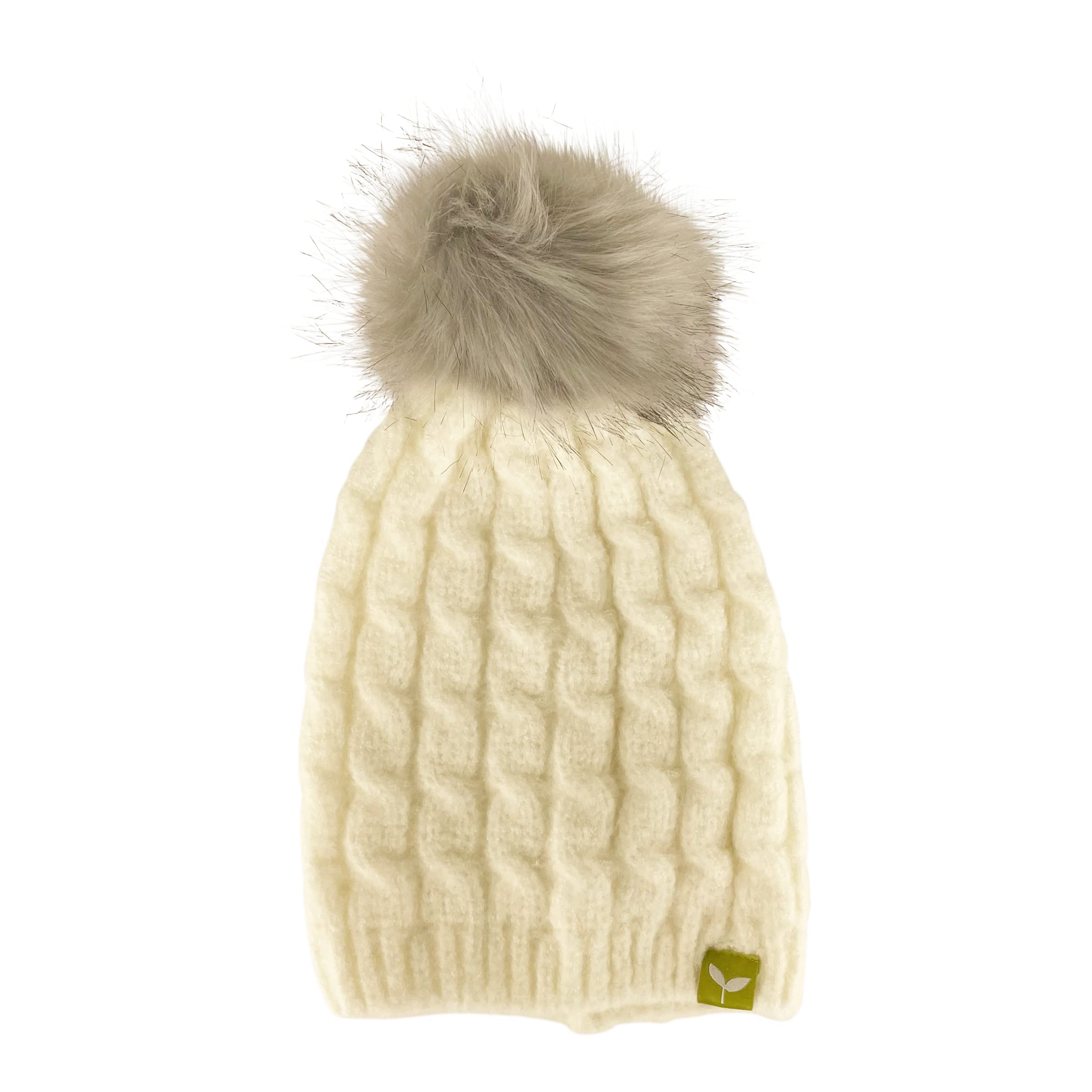 CG HABITATS Kids | Kushi-Riki Fleece Lined Snow Bunny Beanie Navy