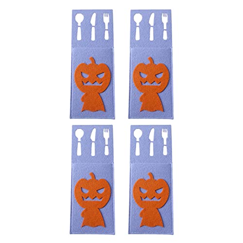 Cutlery Bag Non-Woven Fork Cutter for Case Pouch Popular Holiday Atmosphere Table Layout Ornament Halloween Party Props Party Supply for Adults Party Supply Kit