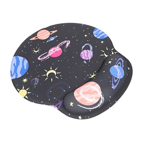 Ergonomic Pad Bowl Pad Keyboard Wrist Support Desktop Mat Pad Mat for Desk Pad with Wrist Support Print Pads Rest Pad Mousepad with Wrist Rest Padded Pad Sponge Pad Silica Gel Pad