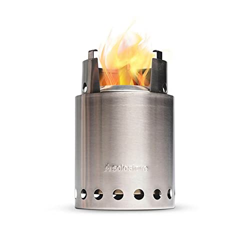 Solo Stove Fire Striker Stainless Steel Ferrocerium Rod Waterproof Fire Starter for Camping Survival Kits and Hiking Easy Grip Handle with up to15,000 Strikes