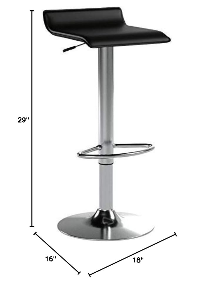 Winsome Spectrum Stool, Black