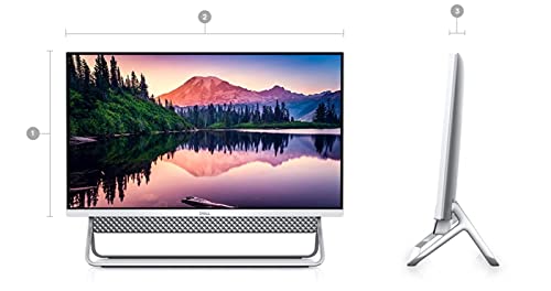 Dell Inspiron 5400 AIO Desktop, Intel Pentium Gold 2-Core Processor, 8GB DDR4 Memory, 256GB PCIe NVMe M.2 SSD, Windows 10 Home, 23.8" FHD Non-Touch Screen, Integrated Graphics