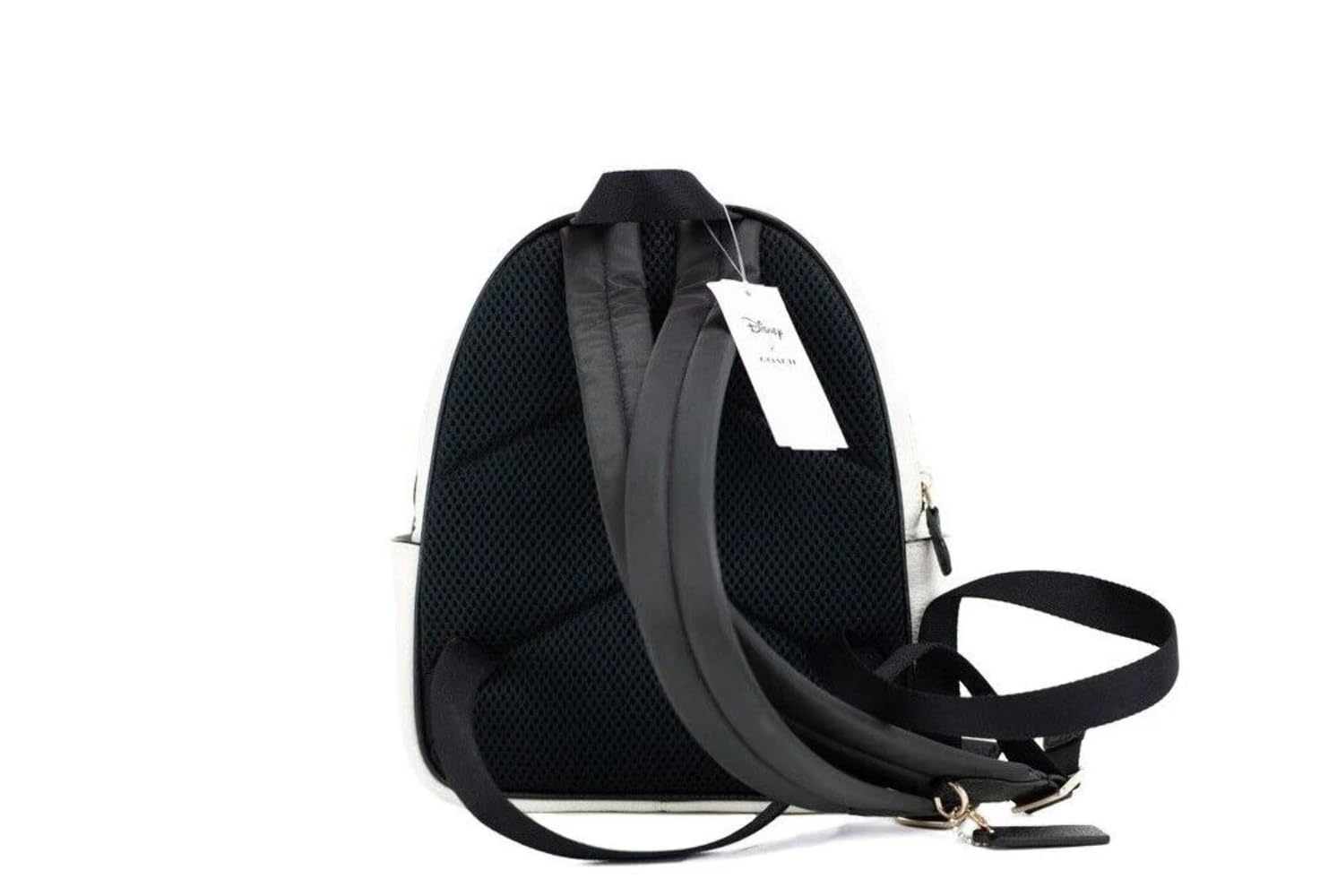Coach Women's Mini Court Backpack (Pebble Leather - Cruella Motif - Chalk Multi)