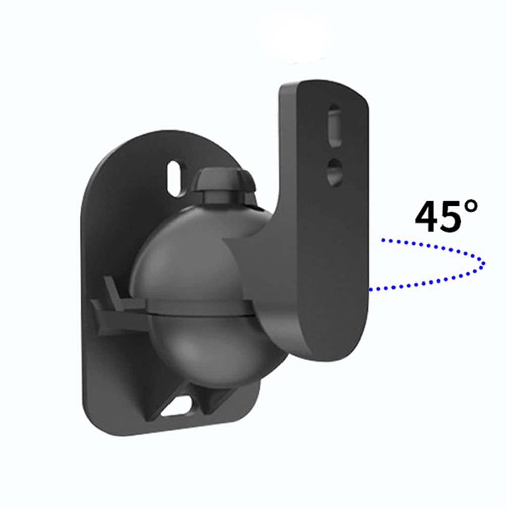 SOLUSTRE Speaker Stand Speaker Stand Heavy Duty Bookshelf Wall stand, suitable for surround sound speakers and satellite speakers Speaker Wall Mount Brackets Audio Accessories Audio Accessories