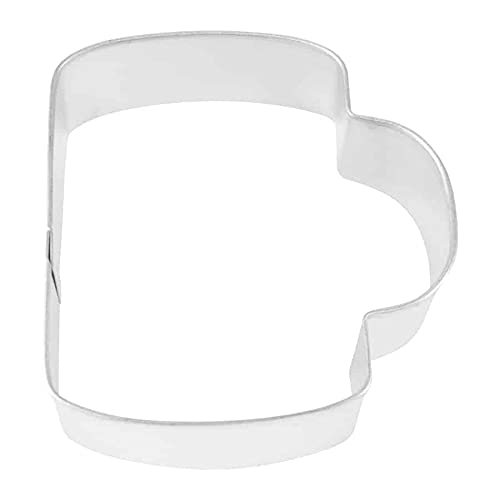Coffee Mug Cup/Purse 3 Inch Cookie Cutter from The Cookie Cutter Shop – Tin Plated Steel Cookie Cutter