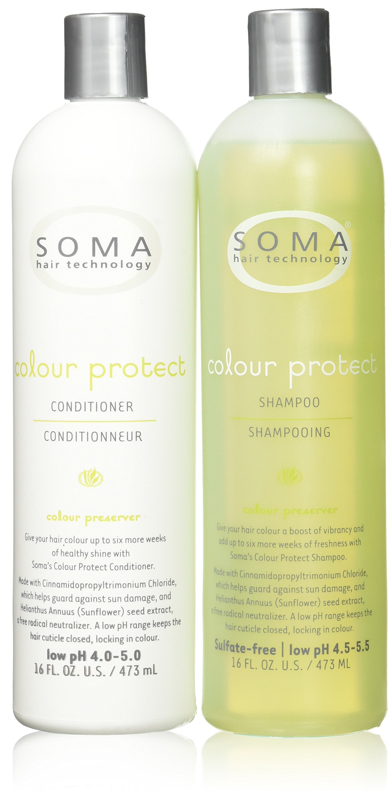 Soma Hair Technology Colour Protect Shampoo & Conditioner 16oz