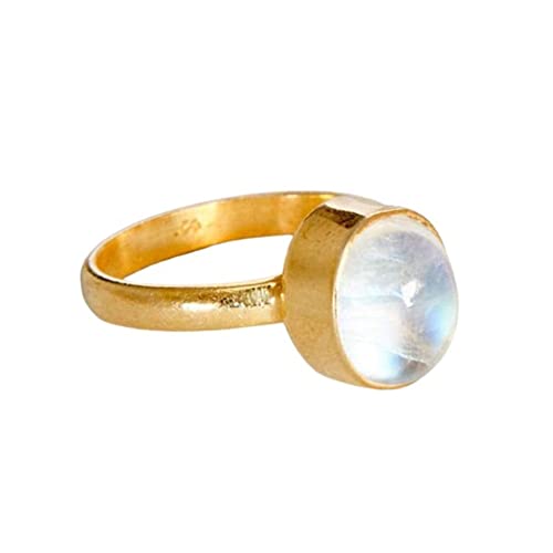 Dainty Moonstone Ring, Rainbow Moonstone Gemstone Ring, Handmade Silver Ring, Rainbow Moonstone Ring, Sterling Silver, Statement Ring, Bohemian Ring, Mother’s Day Gift, Gift For Girls