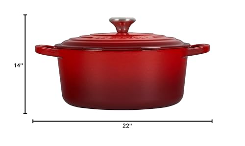 Le Creuset Enameled Cast Iron Signature Round Dutch Oven, 3.5 qt. , Cerise