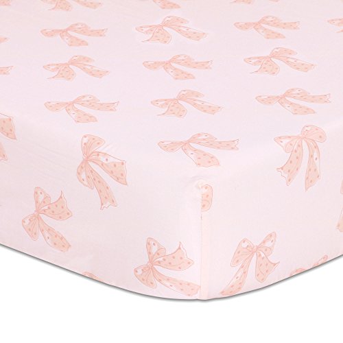 The Peanutshell Grace 4 Piece Crib Bedding Set