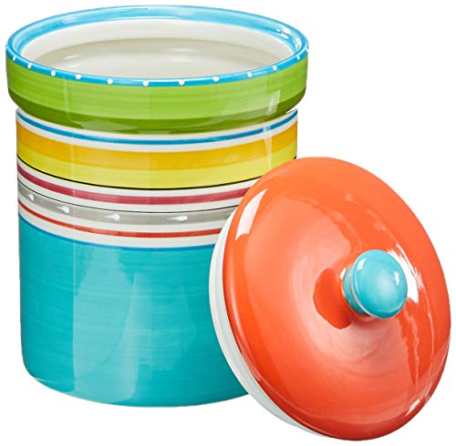 Certified International 4 Piece Mariachi Canister Set, Multicolor