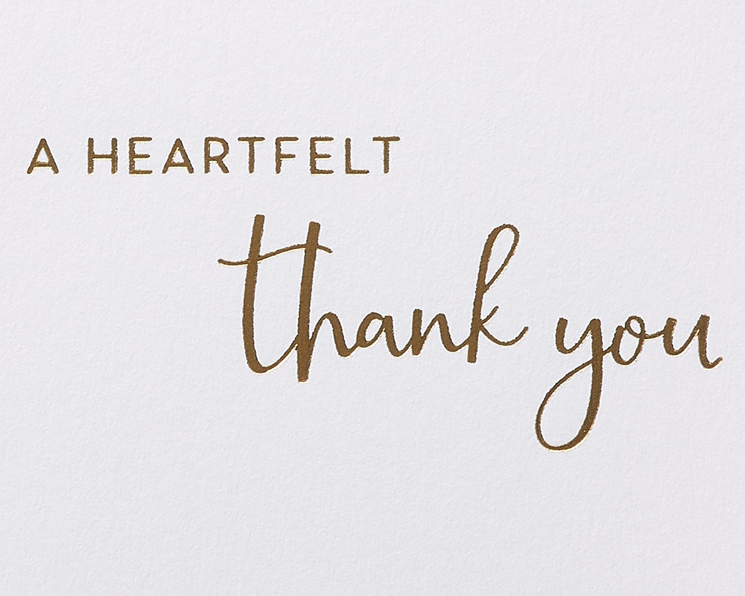 Papyrus Thank You Card (Heartfelt Thank You)