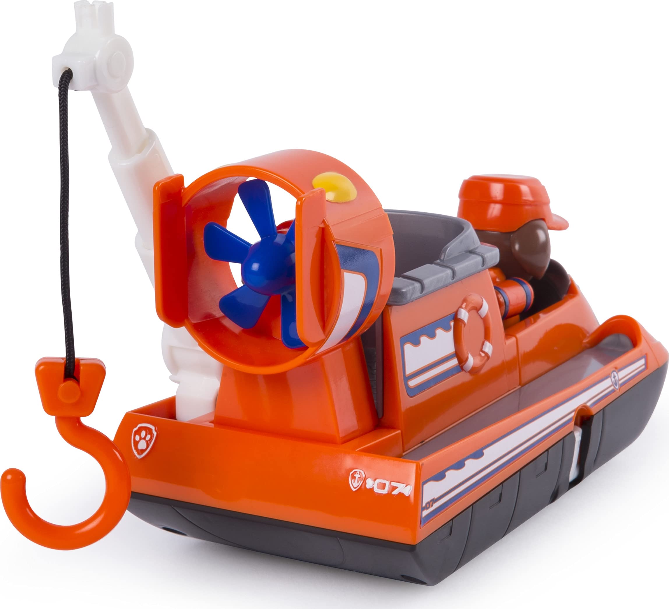 Paw Patrol Ultimate Rescue - Zuma’s Ultimate Rescue Hovercraft with Moving Propellers and Rescue Hook, for Ages 3 and Up