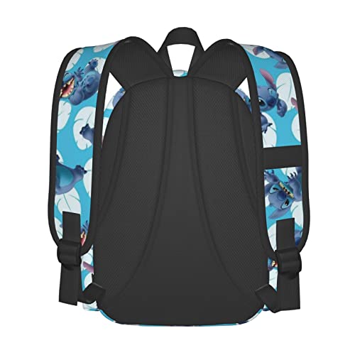 Cartoon Backpack, 16.5 Inch 3d Printed Fashion Backpack Casual Novelty Laptop Womens Mens Backpack