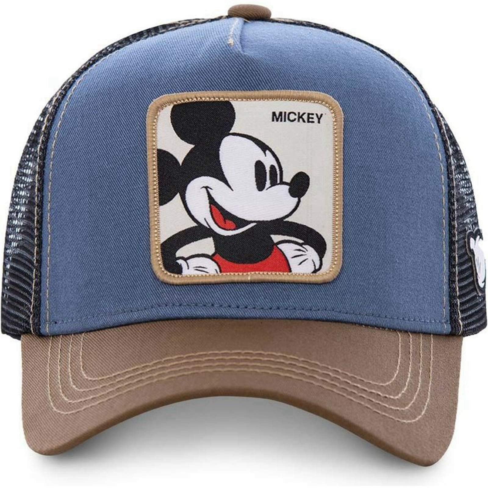 Cartoon Baseball Cap Men Women Hip Hop Dad Mesh Hat Baseball Hat Trucker Cap for Outdoor Sports Hat (Blue)