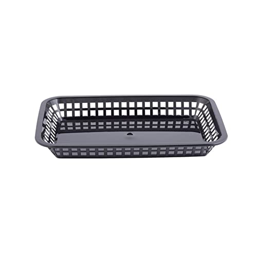 TableCraft 1079BK 11-3/4" Black Mas Grande Platter Basket - Pack of 12