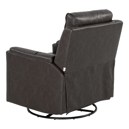 THOMAS PAYNE® RV Swivel Glide Recliner - Millbrae – Luxurious, Comfortable RV Recliner – Easy-to-Clean PolyHyde® Vinyl Fabric – High-Density Foam Interior for Extra Comfort – 2020129853